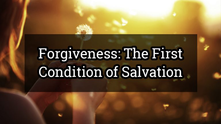 You Must Forgive Others In Order To Receive Forgiveness By God – Revive ...
